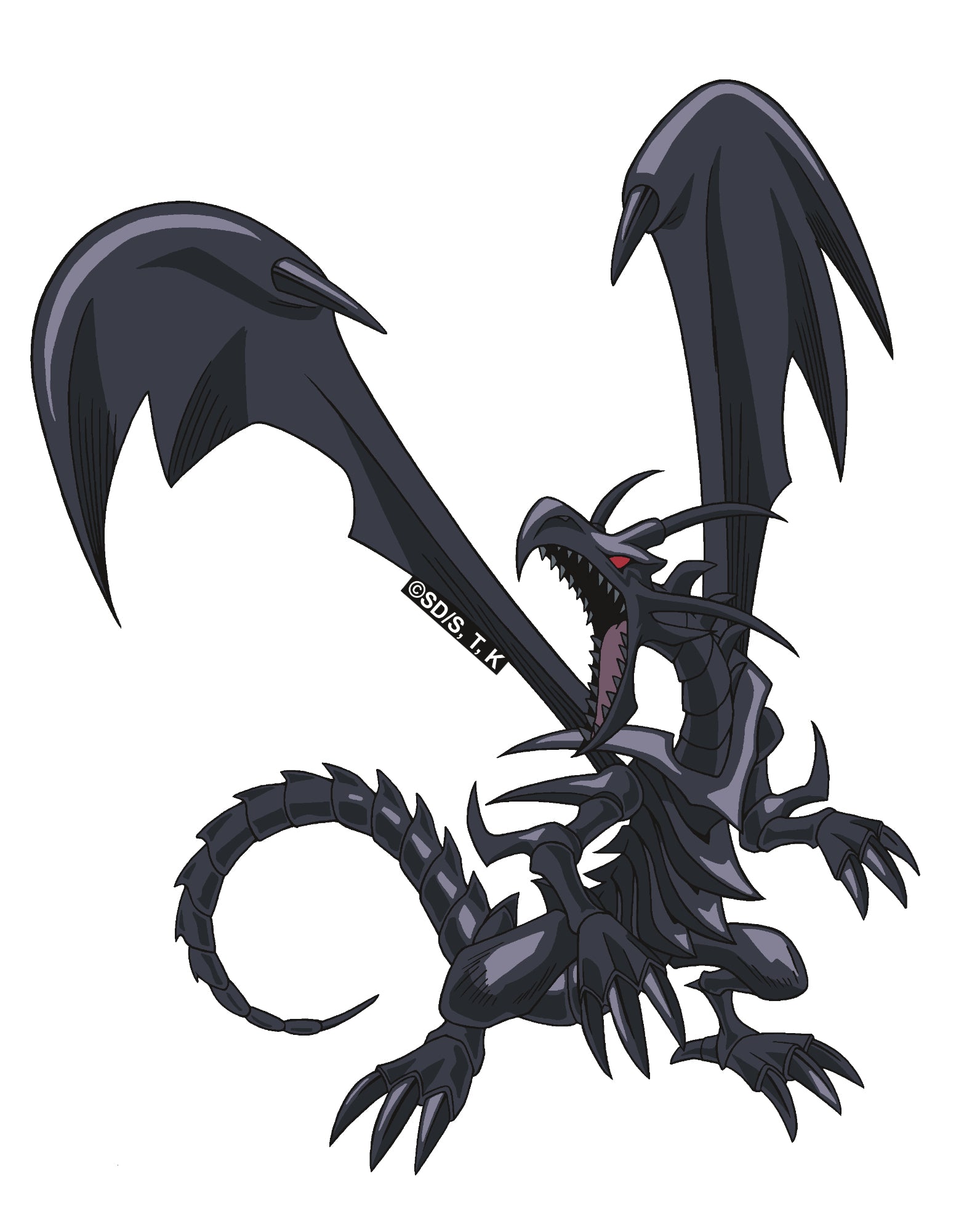 Yu-Gi-Oh! Red-Eyes Black Dragon Vinyl Decal – Hoshi Garage