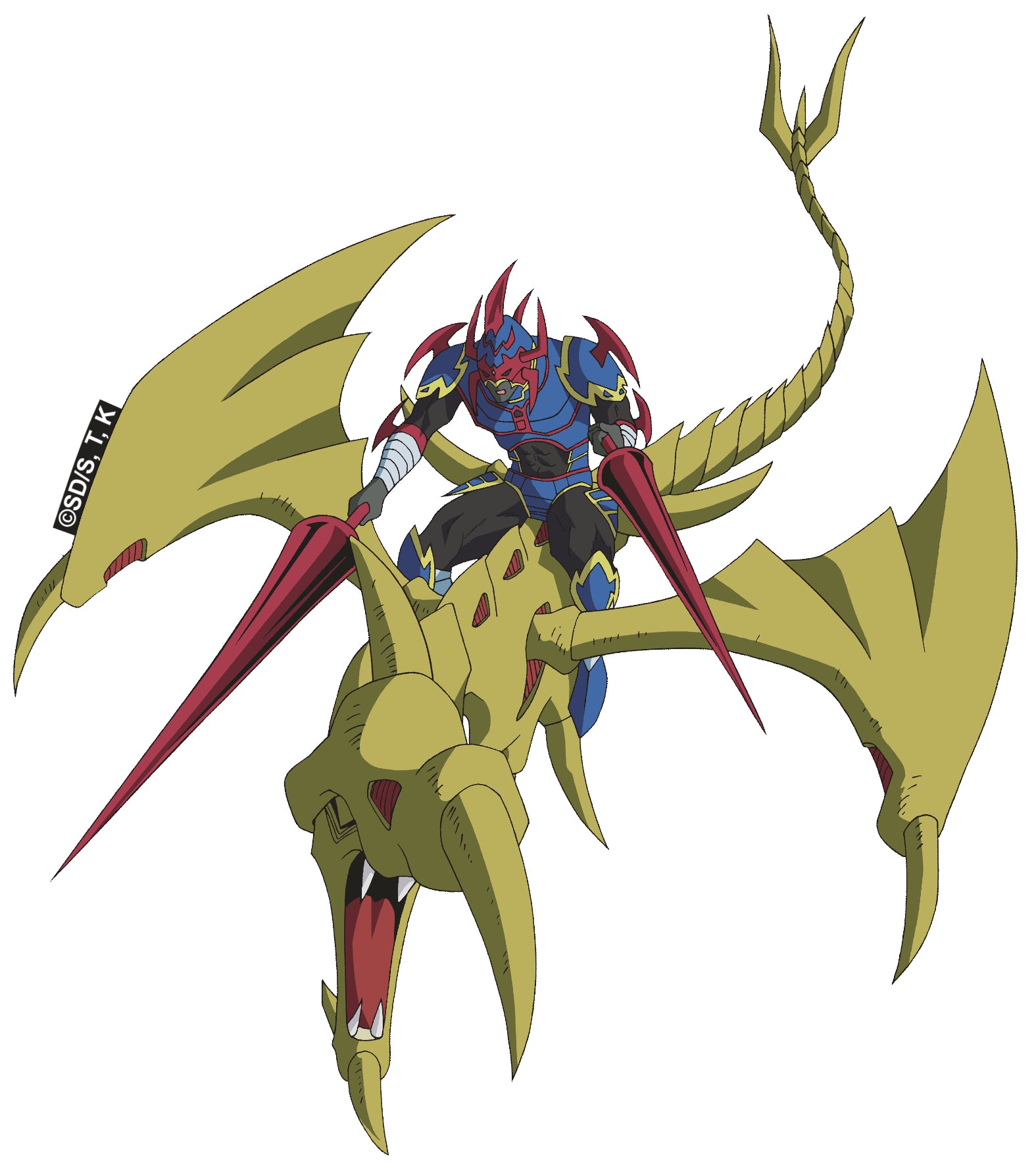 Yu-Gi-Oh! Gaia the Dragon Champion Vinyl Decal – Hoshi Garage