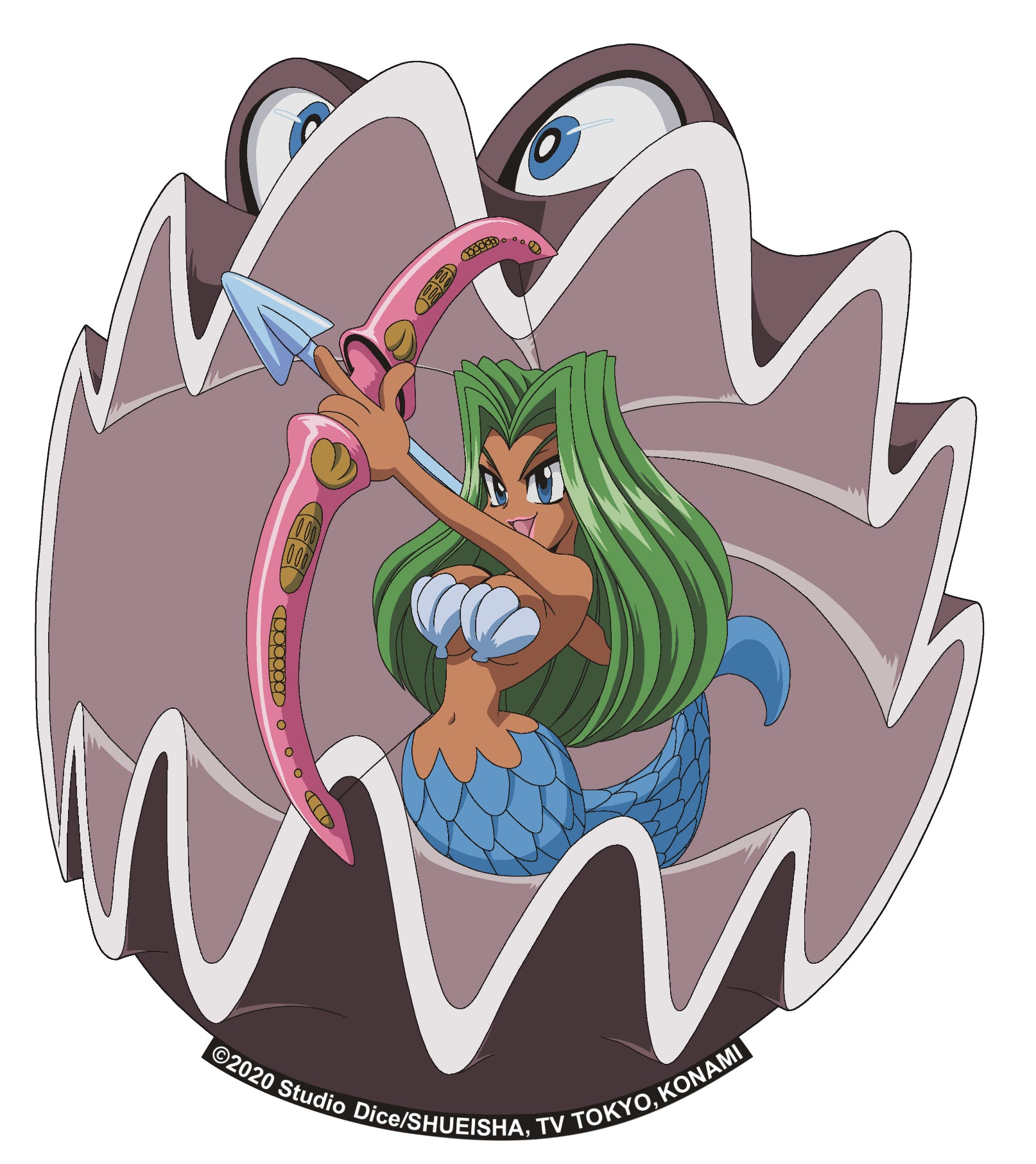 Yu-Gi-Oh! Toon Mermaid Vinyl Decal – Hoshi Garage