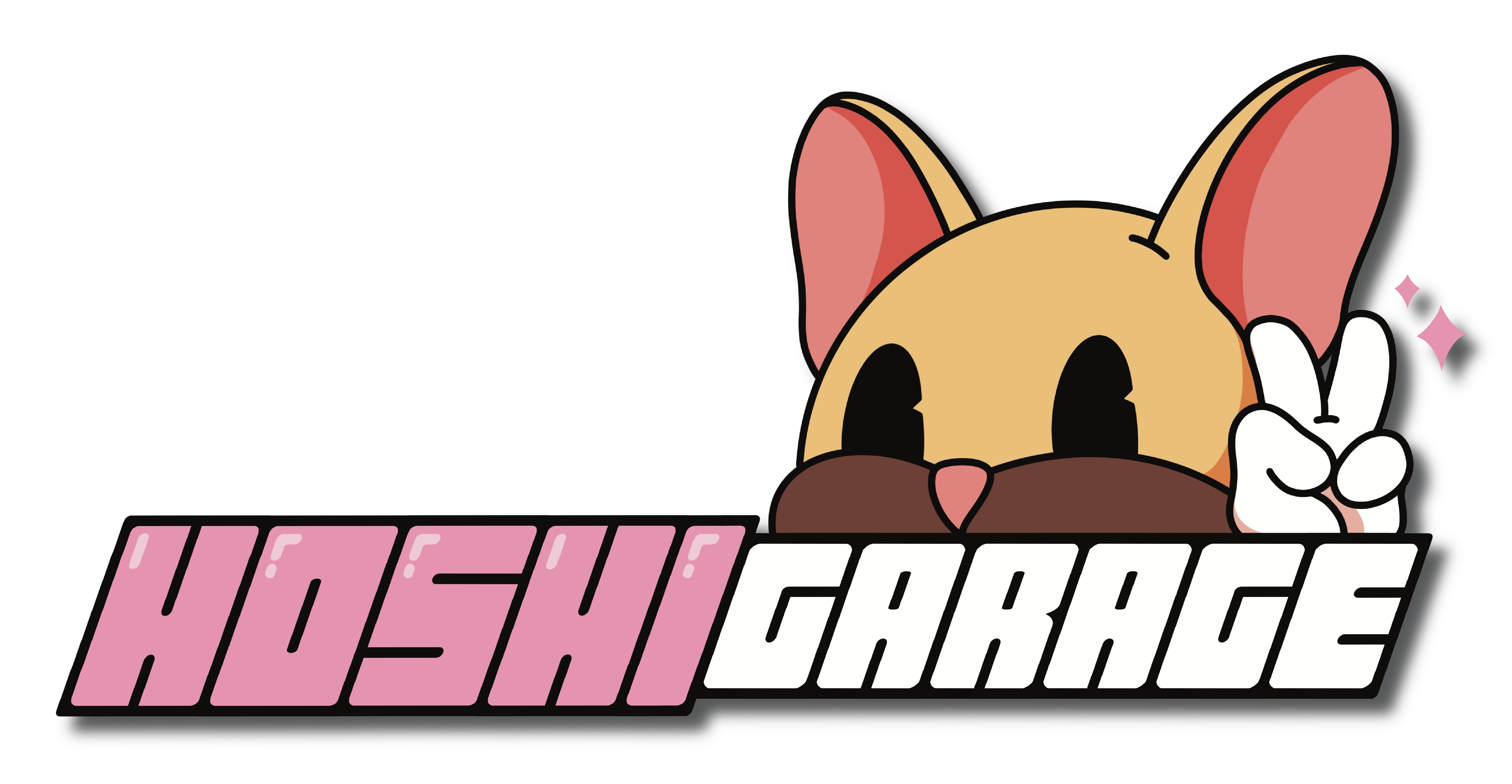 Pink Hoshi Sticker – Hoshi Garage